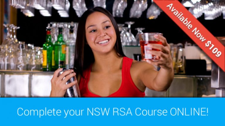 Our new NSW RSA Online Course
